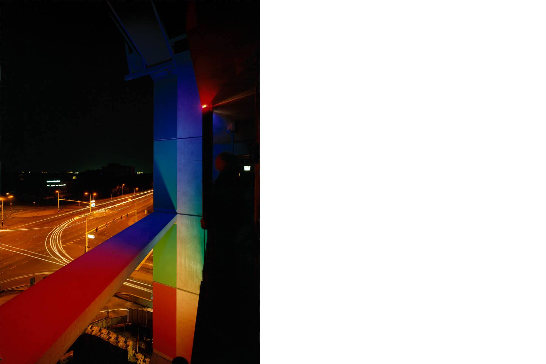 Tilburg / Westpoint - Lichtkunst door Herman Kuijer